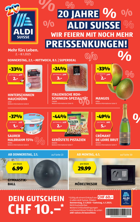 ALDI Online-Broschüre - Woche 01 / 2.1.2025 - Seite 1