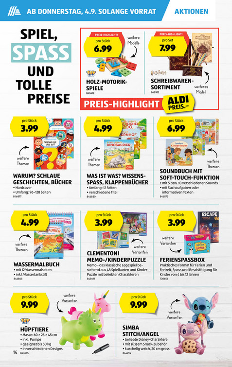 ALDI Online-Broschüre - Woche 36 / 4.9.2025 - Seite 12-13